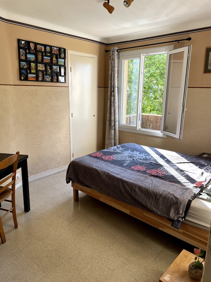 Chambre Spacieuse Chez L'habitant Avec Parking - Nice