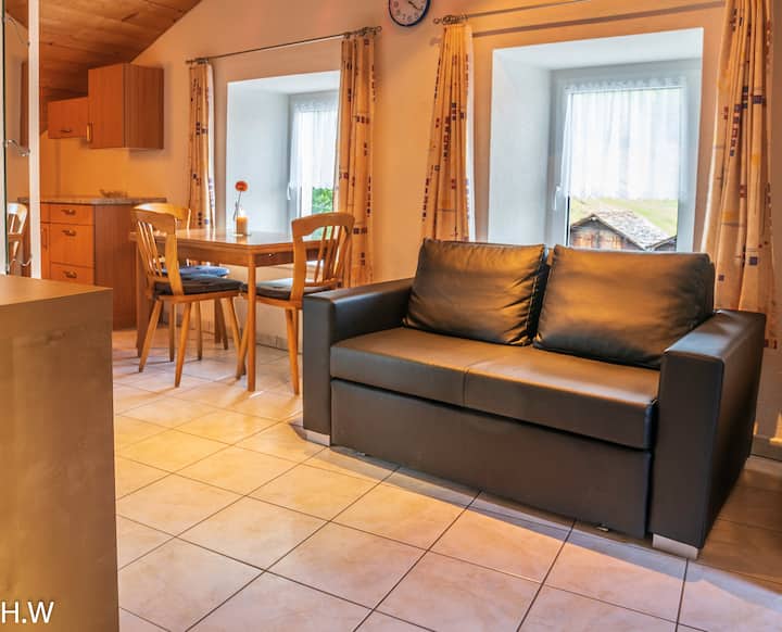 B Appartement Confortable Dans Le Grenier - Saas Fee