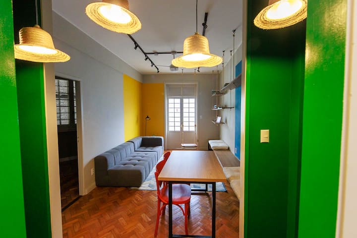 Apto Estiloso Na Zona Sul Rio, Janela Pro Cristo! - Copacabana