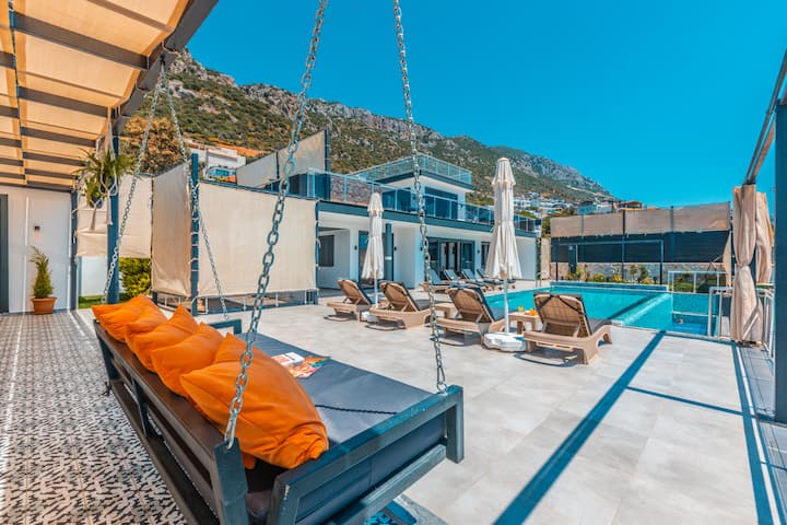 Villa Zura Kalkan. Private 5 Bedroom Luxury Villa - Kalkan