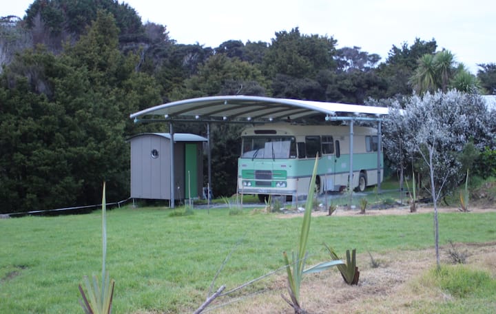 Dorothy The Bus At Harthouse Haven - Mangawhai