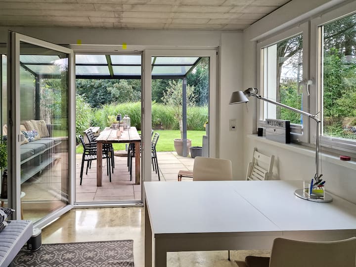 Ruhiges Studio Mit Terrasse U. Gartenblick - Mülheim