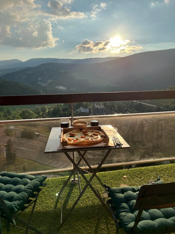 Studio Cosy Avec Balcon Et Vue - Massif du Vercors