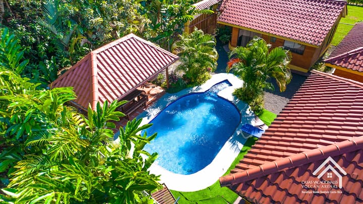 Villas El Río / Wifi, Piscina Privada, A/c, - La Fortuna
