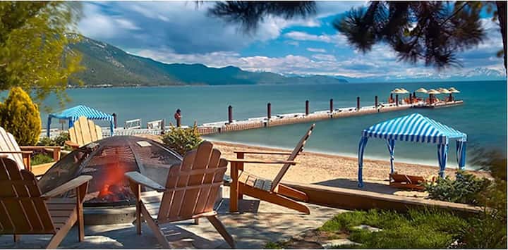 Luxe Lakeside Beach Access Sierra Lodge Retreat - Carson City, NV