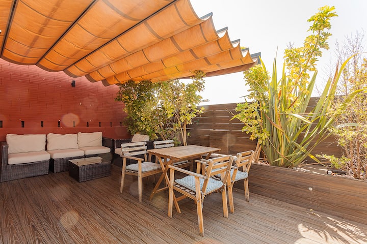 Hermoso ÁTico Con Rooftop Hacia La Ciudad - Barcelona