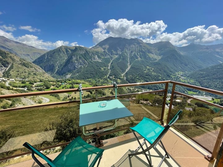 Orcières Merlette Beau T3  50m² Vue Exceptionnelle - Orcières