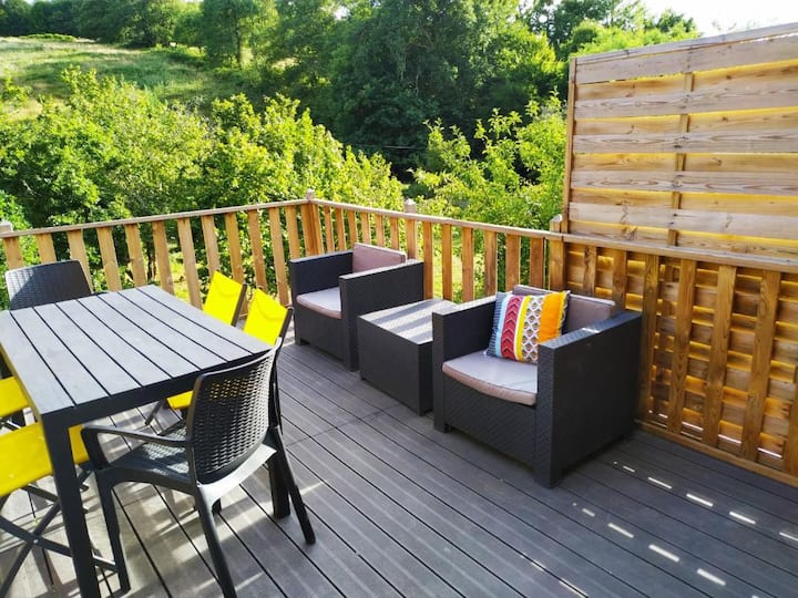 Cap Nature - Chalet Simple - Le Chant Des Oiseaux - Boulazac