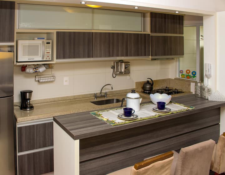 Z Lindo Apto 2 Quartos Em Condomínio E Muito Lazer - Florianópolis