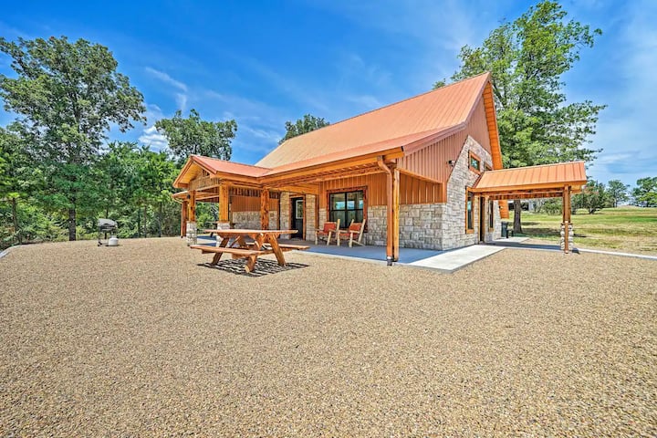 Luxury Cabin Near The Talimena Drive With Fishing - Talimena State Park, Talihina