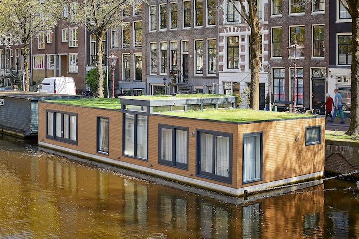 Studio Privé Sur Peniche Canal Principal Amsterdam - Amsterdam