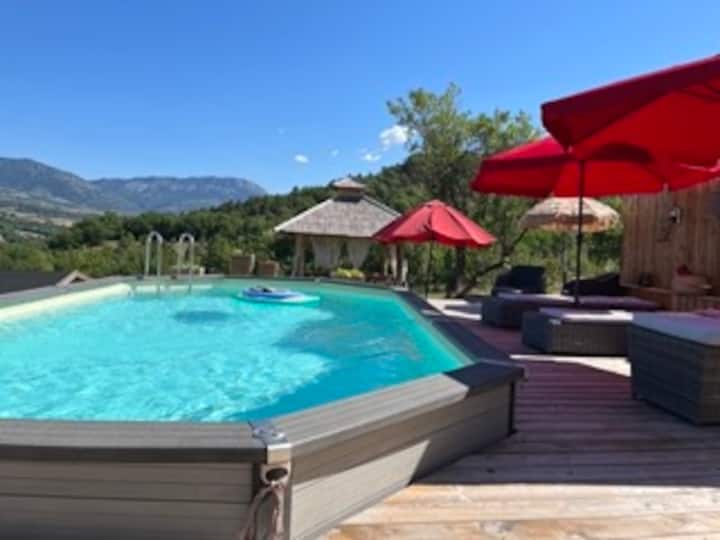 Ancienne Ferme Thoard 14 Personnes - Digne-les-Bains