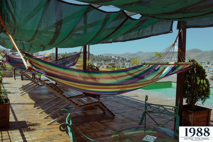 Jacuzzi Alberca Y Hermosa Vista Desde La Alberca - Guanajuato