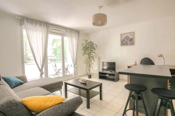 Appartement Lumineux - Parking - Proche Tête D'or - 리옹
