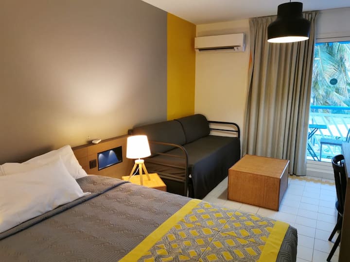 Studio Freebroise (4 Pers) Au Manganao, Vue Mer - Guadeloupe