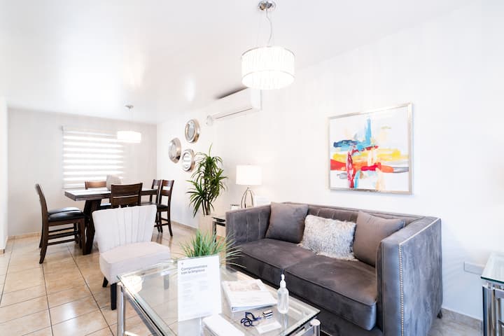 Casa Familiar Levante Hermosillo Wifi Factura - Hermosillo