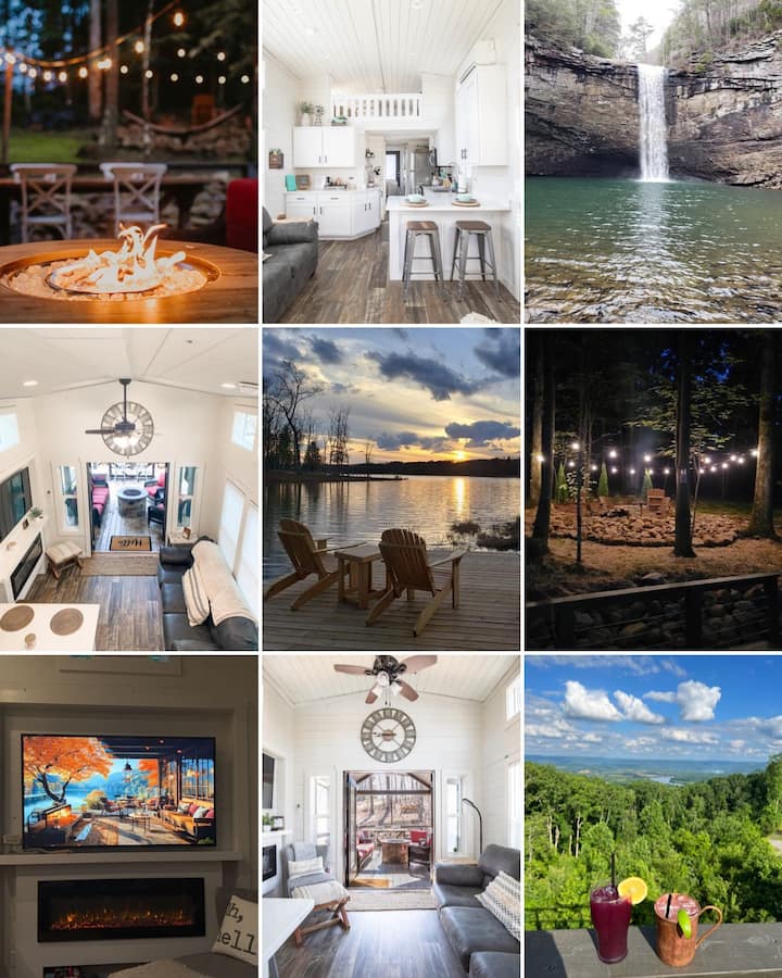 Cozy Tiny Home ☆Sleeps 4 W/ Great Outdoor Space - Monteagle, TN