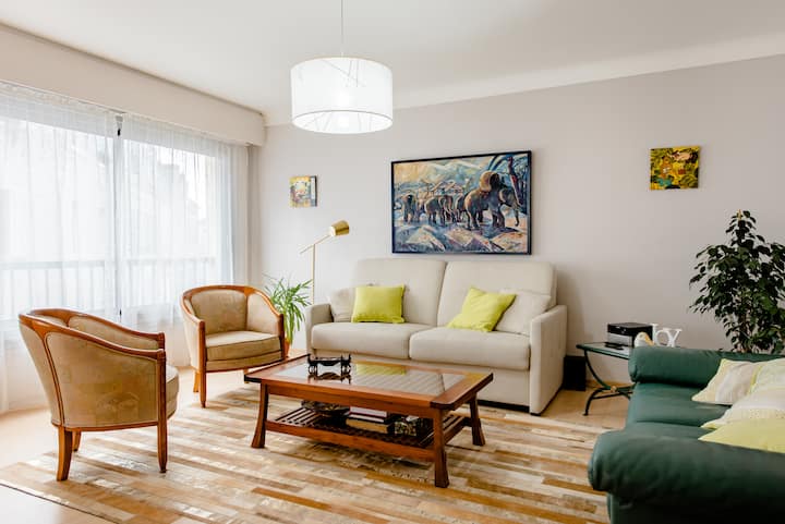 Suite Parentale A/c Petit Déj Au Centre Ville - Pau
