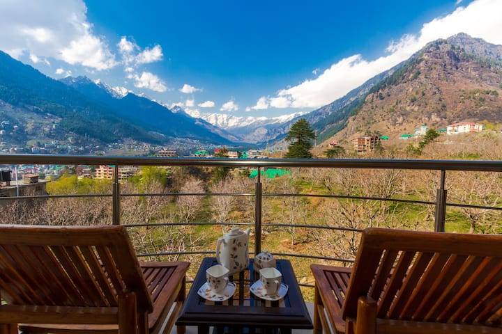 Manali Cottage with a view - Apartments for Rent in Manali, Himachal ...