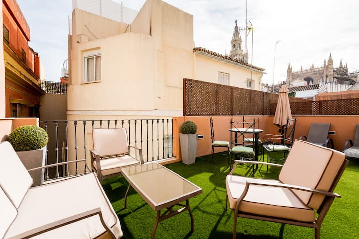 Penthouse With Private Terrace 50m From Cathedral. - Sevilla