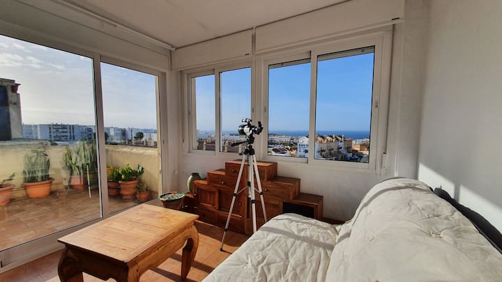 Fantástico ÁTico Dúplex Con Vistas Al Estrecho - Tarifa
