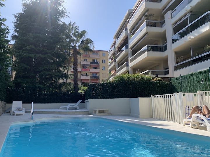 Studio Neuf, Au Calme,  Résidence Sécurisée - Cannes