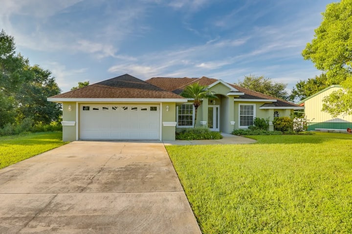 On Lake June Canal With Dock. Great Swimming Lake - Lake Placid, FL