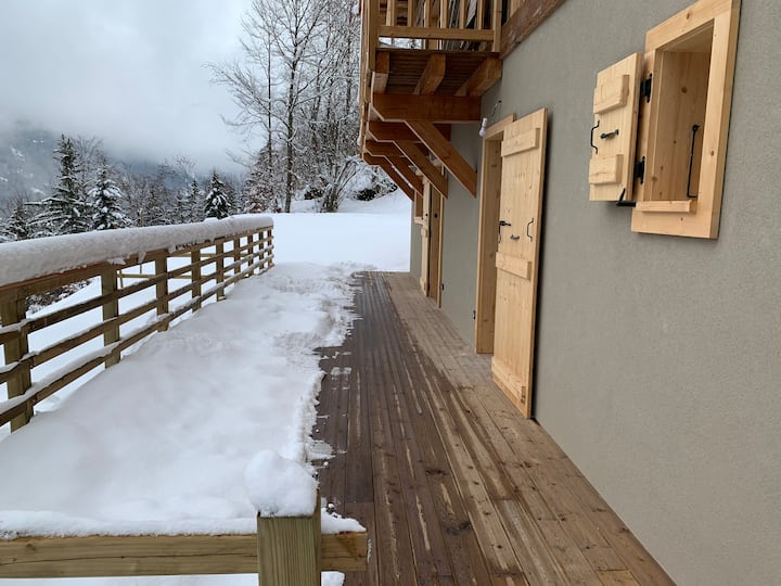Les Pierres Blanches (Appartement Dans Chalet) - Haute-Savoie