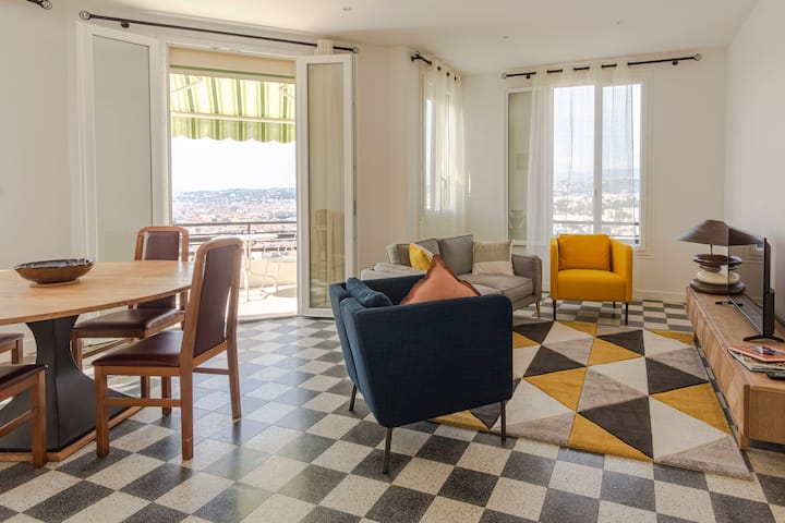 🌟Agréable 4 Pièces Mont Boron Avec Vue Sur Nice - Niza