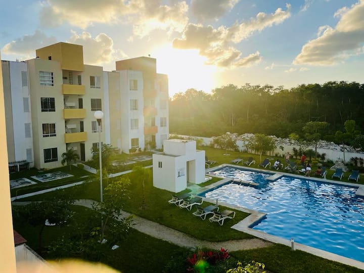 Departamento Con Excelente Vista A Los Atardeceres - Playa del Carmen