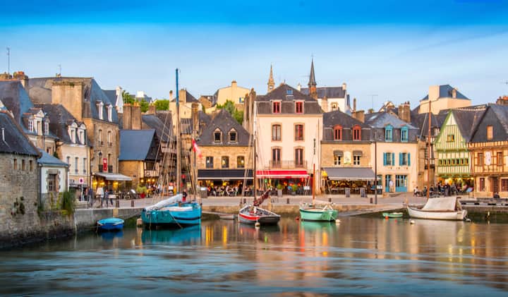 Grand 2p, Belle Terrasse Sur Le Port De Stgoustan - Auray