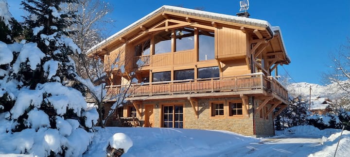Appartement Megève-combloux Avec Vue Mont-blanc - Combloux