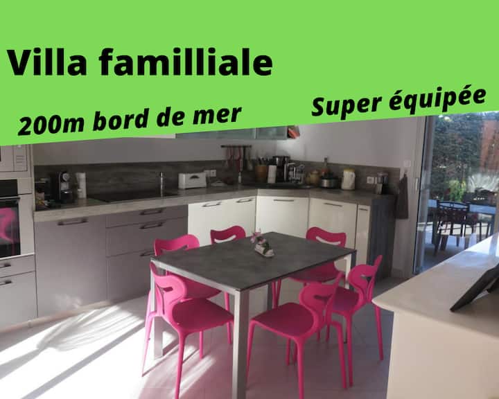 Belle Villa 200m De La Plage, Très Bien éQuipée - Agde