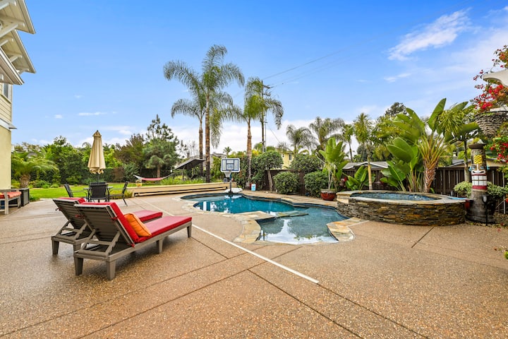 Luxury Family Resort Home Near Beach~pool ~Hot Tub - Carlsbad, CA