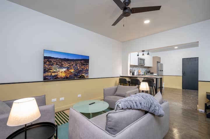 Modern Cozy Loft, Heart Historic Ctr, Fast Wi-fi - 과나후아토