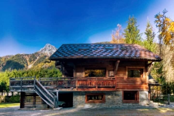 Chalet Emeraude-6 Chambres-jacuzzi-hammam-cheminée - Chamonix-Mont-Blanc