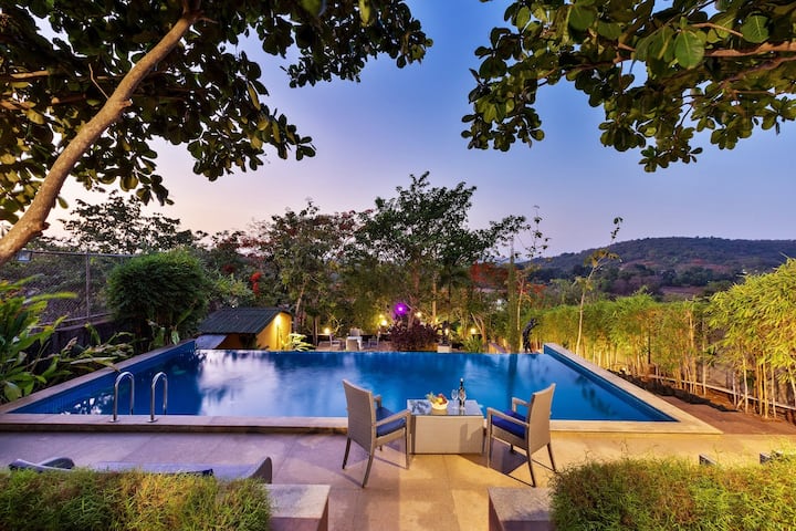 Shiva Valley At Rock Forest Calangute 5br Pvt Pool - Goa