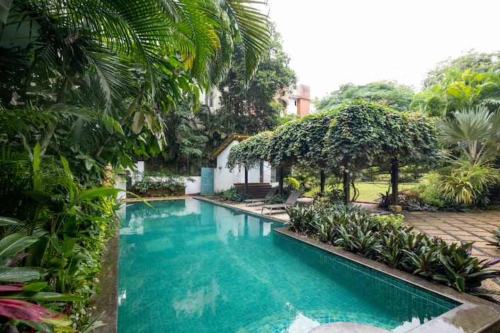Su Casa- Luxury 3 Bhk With Pool ( Near Candolim) - Goa