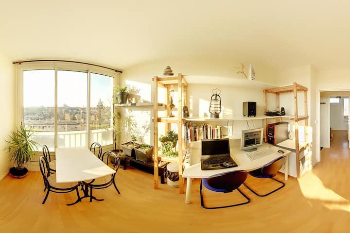 Vues Dégagées, Lumineux, Proche Parcs & Commodités - Rennes