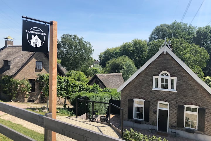 Heerlijk Huis Onder Aan De Lekdijk - Hollande-Méridionale