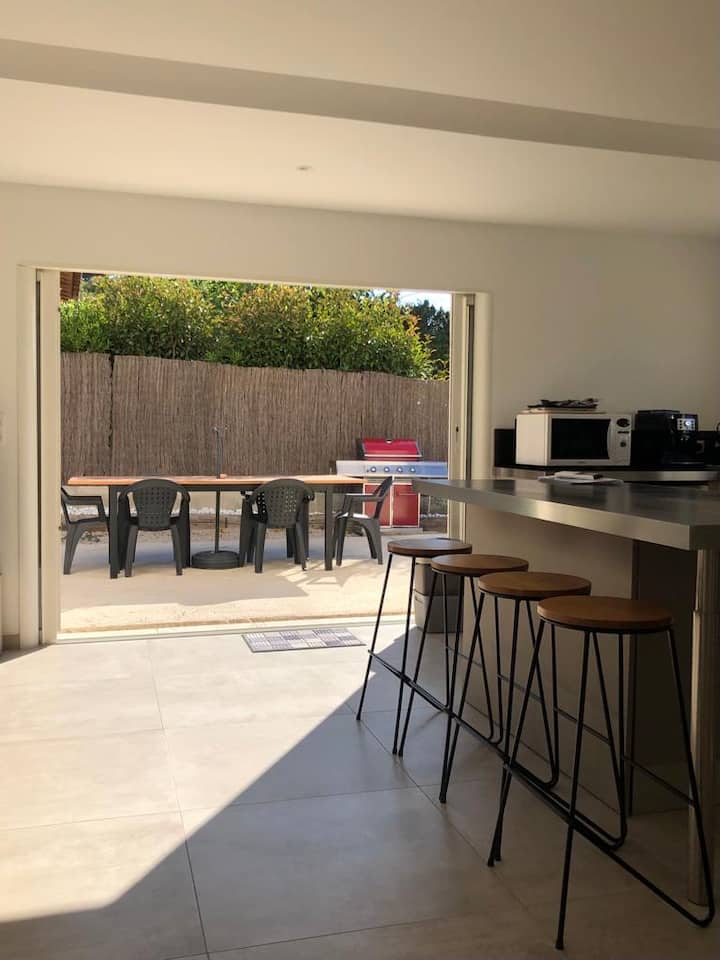 Villa Climatisée Au Brusc 5couchages Parking Privé - Six-Fours-les-Plages