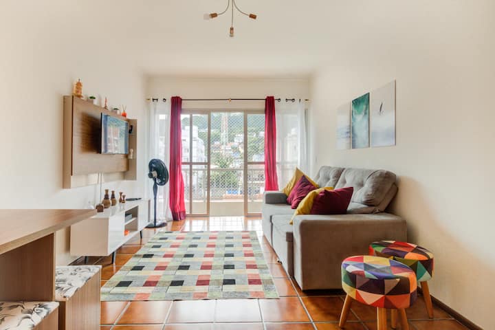 Apartamento Pronto Pra Você! A 05 Quadras Da Praia - Guarujá