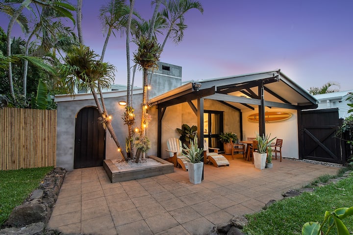 White Palms Surf Shack, 80m From The Beach! Air-conditioned - Byron Bay