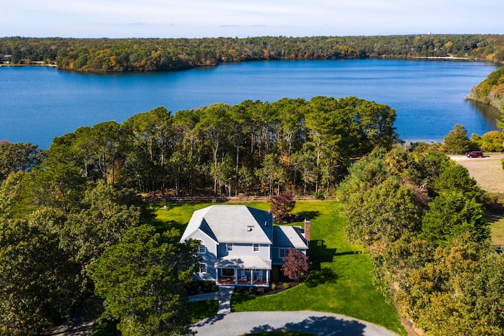 Serene Lakefront Home In Cape Cod, #Onlawrencepond - Sandwich, MA