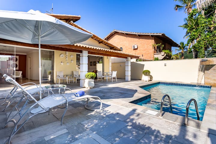 Linda Casa Na Praia Da Enseada - 150mts Da Praia - Guarujá