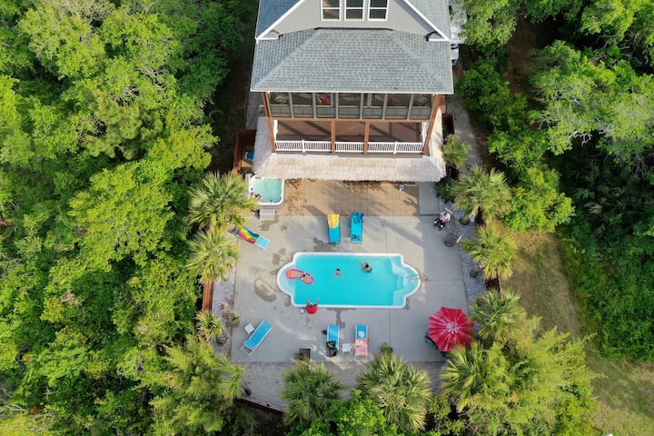 Family Dream Home! Private Pool/stunning Views! - North Topsail Beach, NC