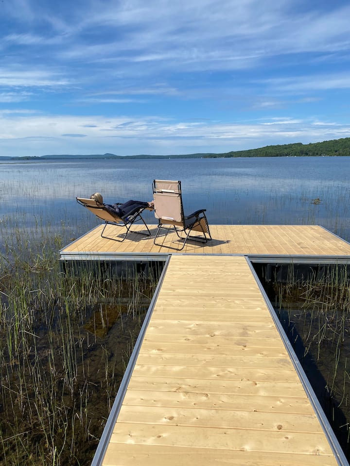 ~ Beautiful & Spacious Lakefront Villa Saskia ~ - Laurentides