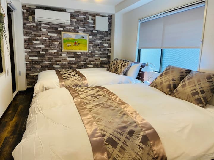 安305/a2110/center Of Osaka/wifi/full Rent/4pp - Osaka