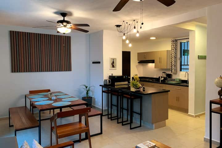 Casa Bonnie 3 Br Near Bacalar Lagoon - Bacalar