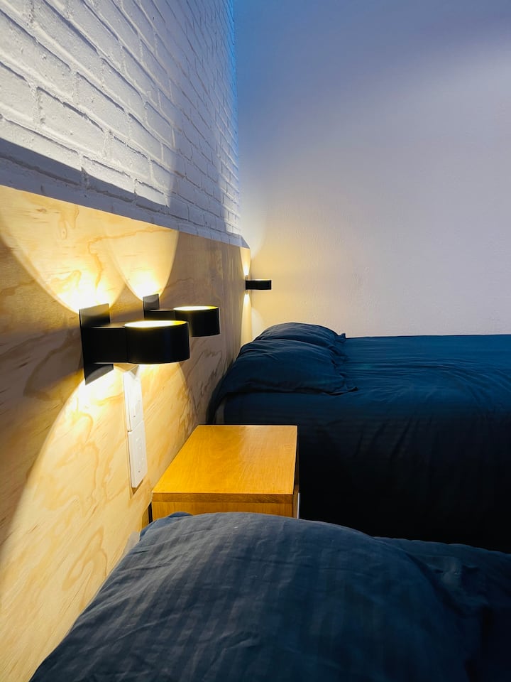 Suite Moderna 104 · Centro Histórico · Ac Cocina - Santiago de Querétaro